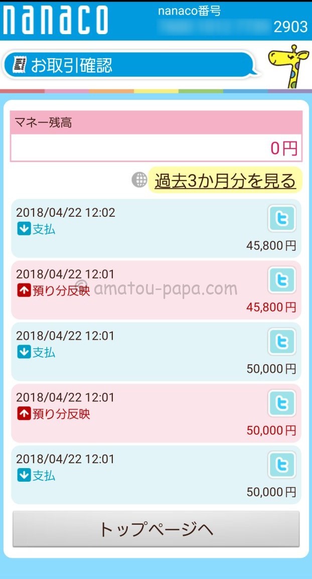 複数枚不要！nanacoカード1枚で上限25万円までの税金を支払う方法
